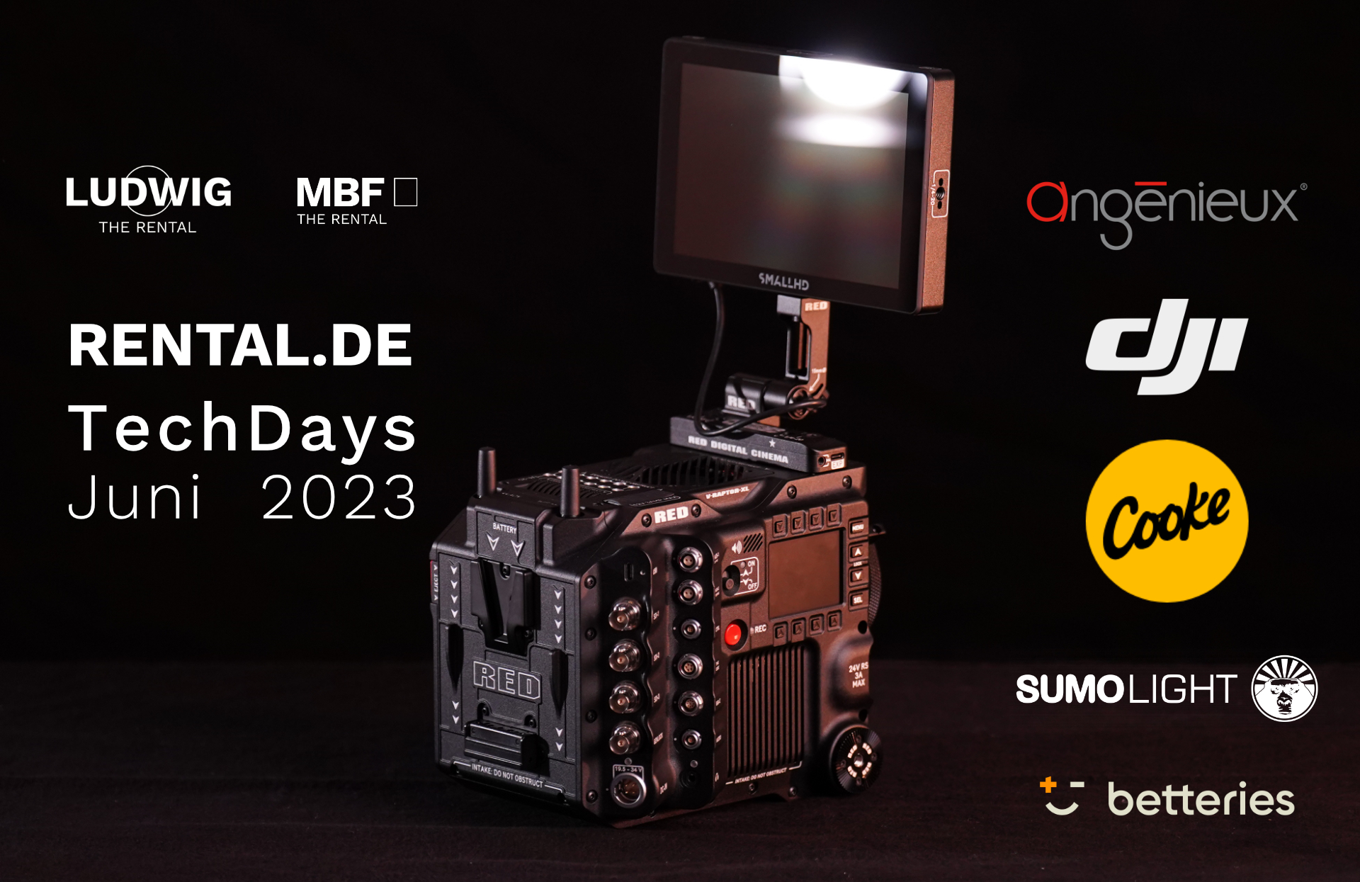 TechDays Juni 2023 – Neue Technik bei THE RENTAL - Ludwig Kameraverleih